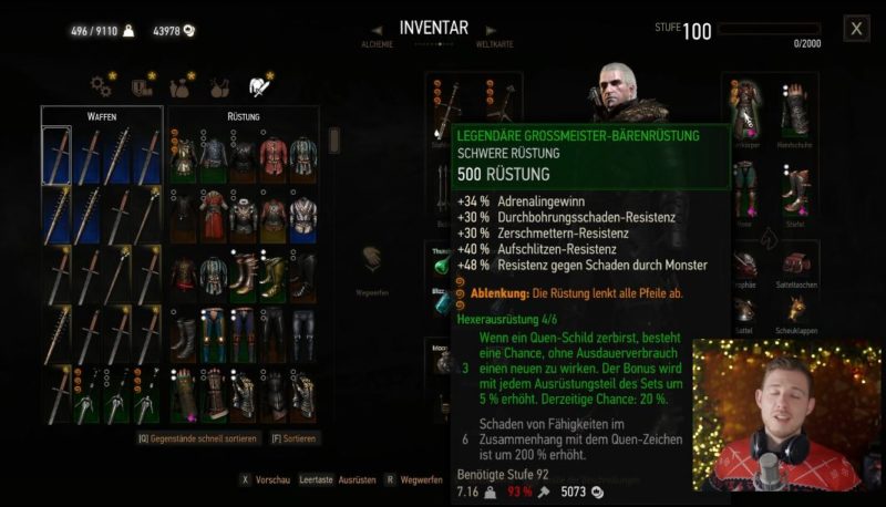 Der stärkste Tank Build in The Witcher 3: Wild Hunt - macht dich fast ...